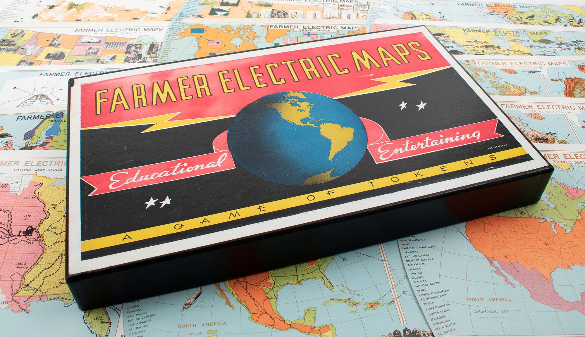 Farmer Electric Maps: A Game of Tokens | John Melvin Farmer
